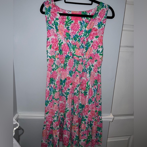 Lilly Pulitzer | Dresses | Lilly Pulitzer Bright Colored Dress | Poshmark
